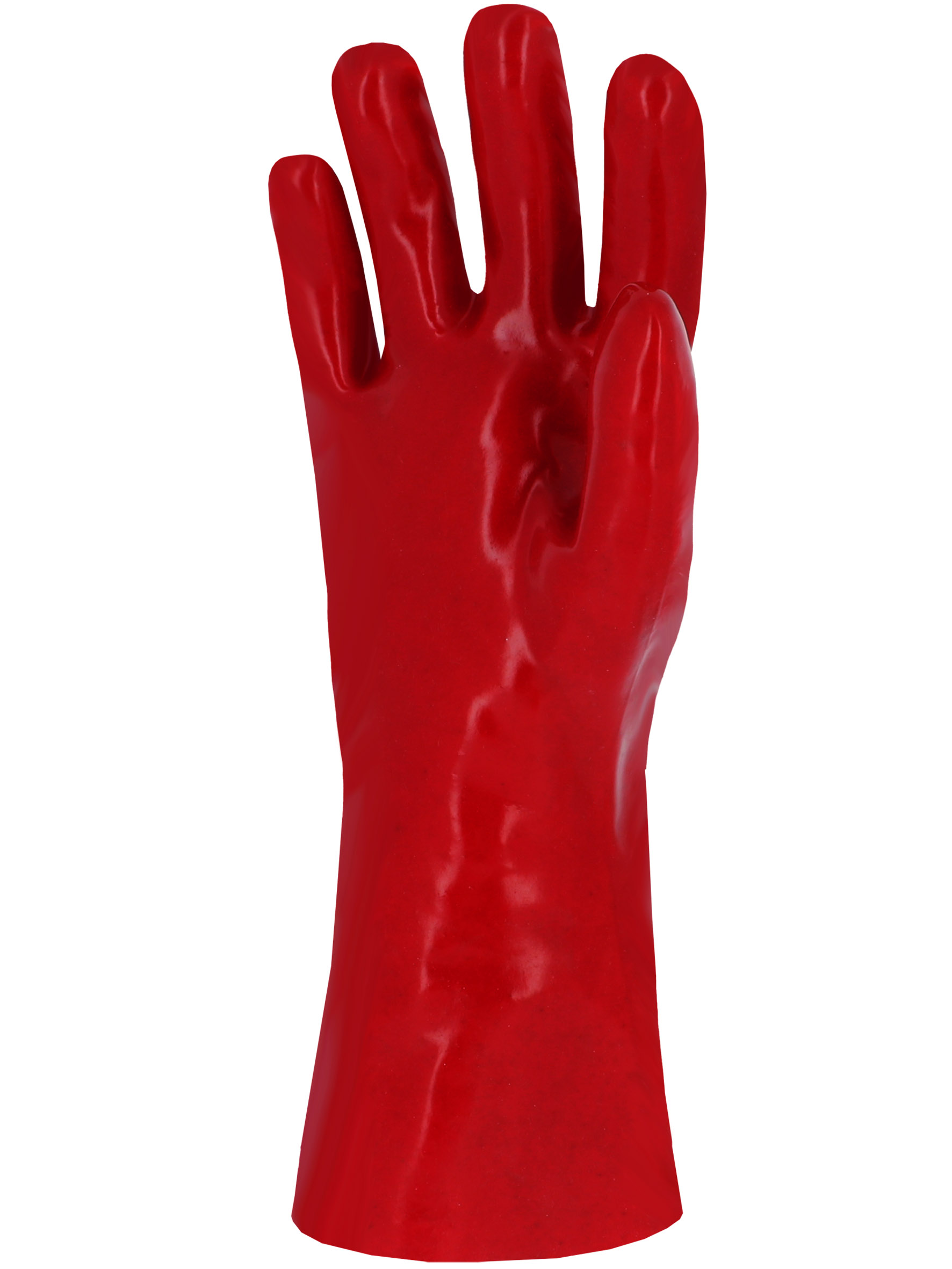 Article - Gants de protection en PVC sur support coton. 350 mm.